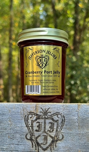 Jefferson Jellies Cranberry Port Jelly – NolaCajun